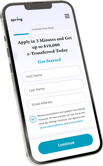 Spring Financial | Online Loans from 9.99%